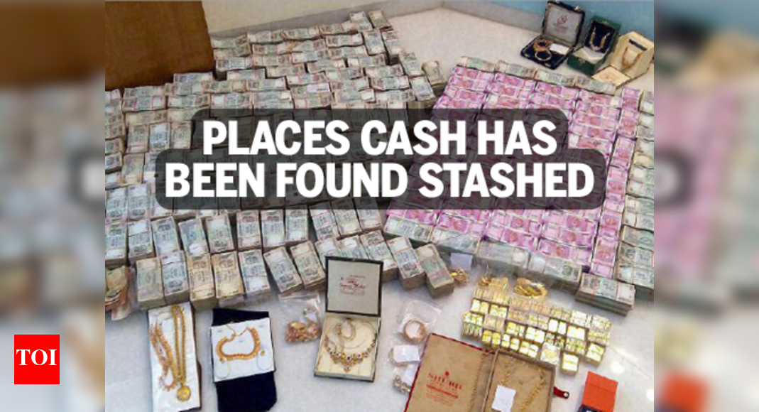 Where raids have yielded new cash | India News - Times of India