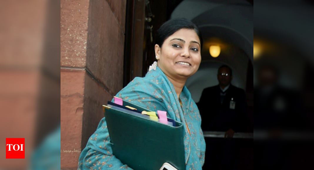 Anupriya Patel: Apna Dal (S) registered, has the backing of Anupriya Patel | Lucknow News ...
