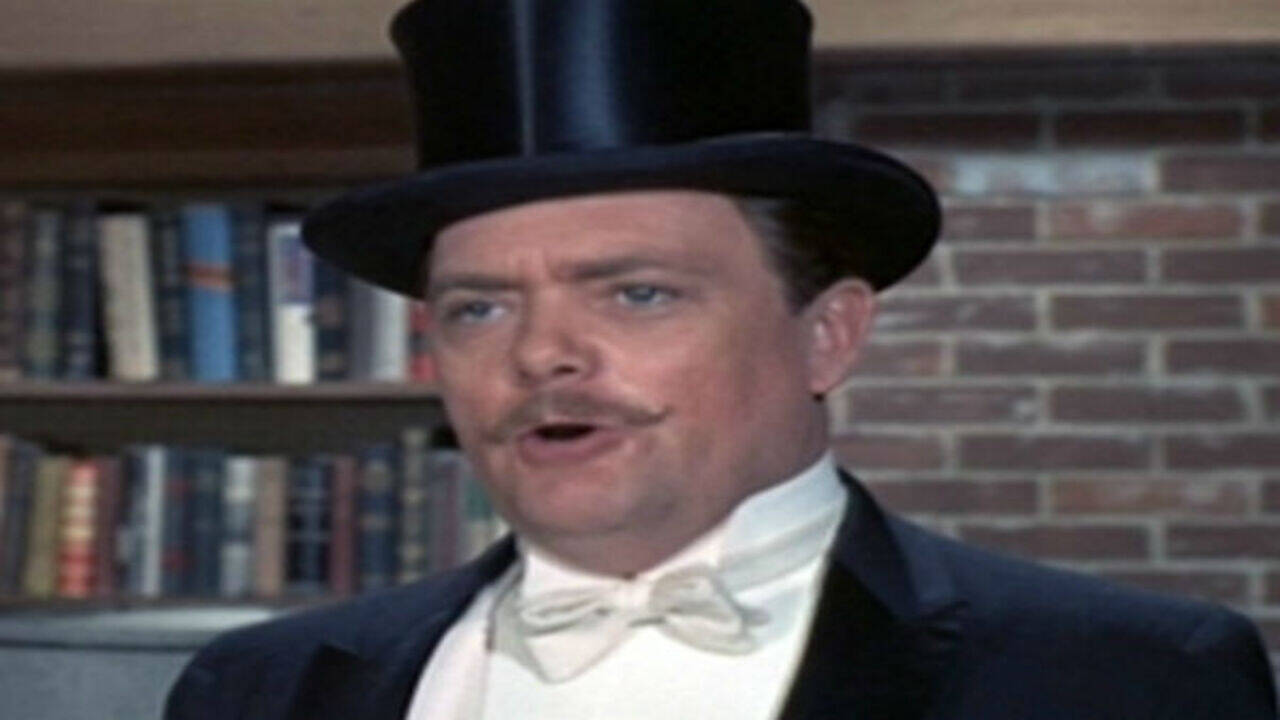 Bernard Fox Actor Character Actor,Peter Vaughan Pictured In London He