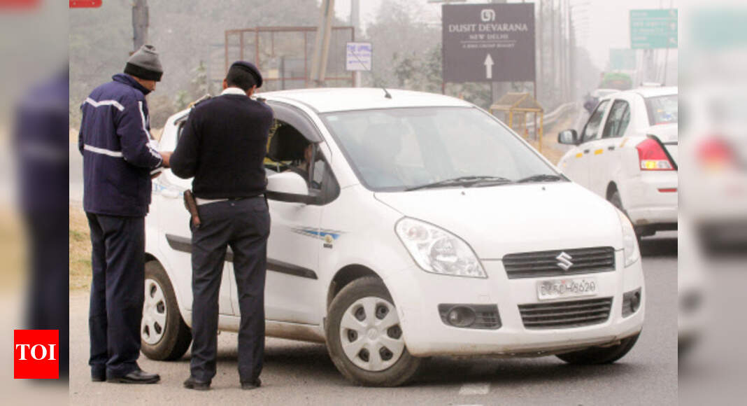 Gurgaon traffic police launches campaign to welcome new year with ...