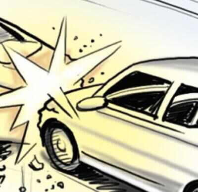 Car runs over man sleeping on pavement | Chennai News - Times of India