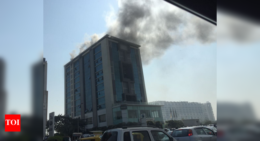 Fire in high-rise commercial tower, over 150 evacuated | Ahmedabad News ...