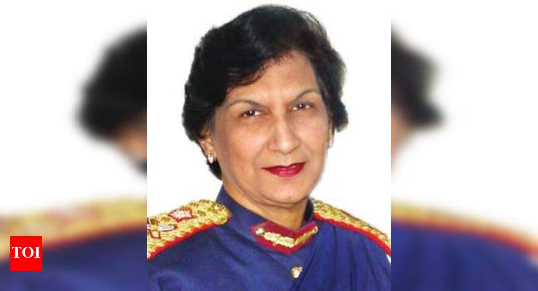 Maj. Gen. Dr. Anju Manchanda VSM - Times of India