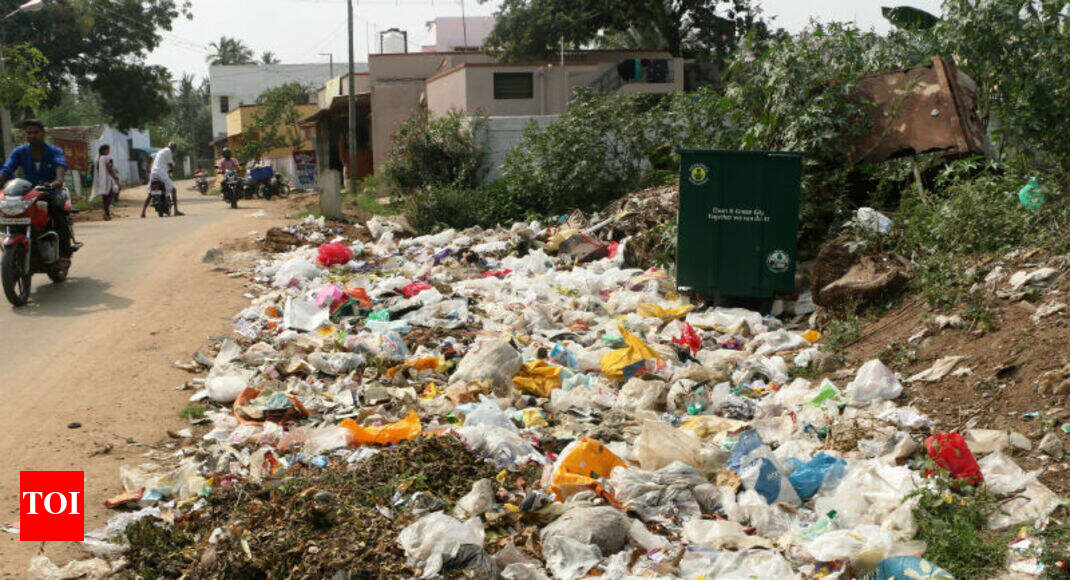 Rs 10,000 fine for littering in public place | India News - Times of India