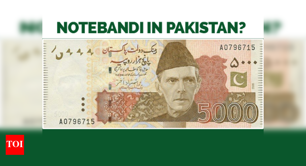 Infographic: Pakístan’s turn to ban notes? - Times of India