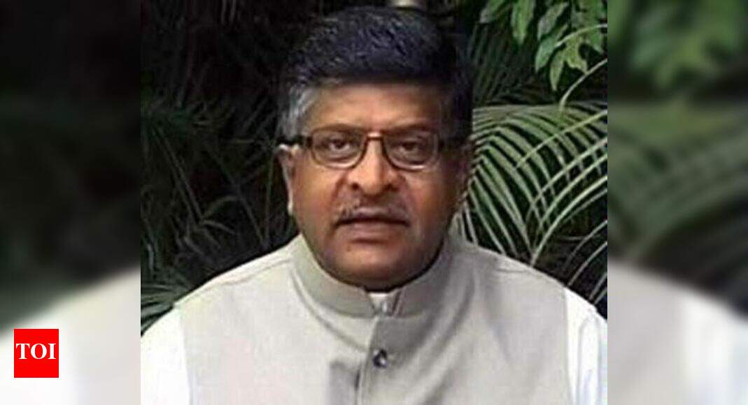 Ravi Shankar Prasad presents Digital India Awards - Times of India