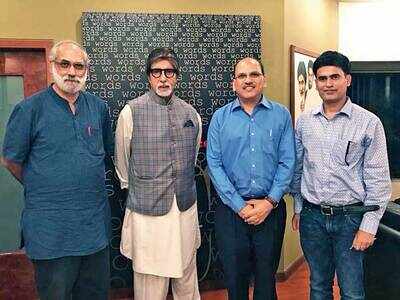 KMC goes to Mumbai to raise funds for audi, meets alumni Big B ...
