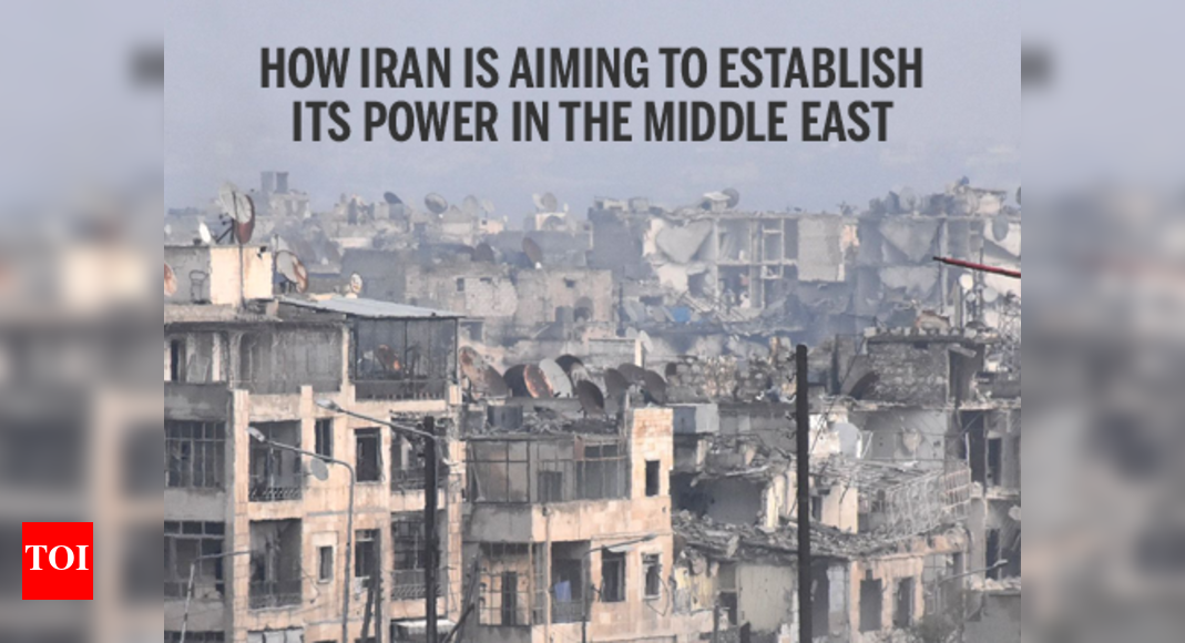 Infographic: The growing arc of Iran's influence in West Asia - Times ...