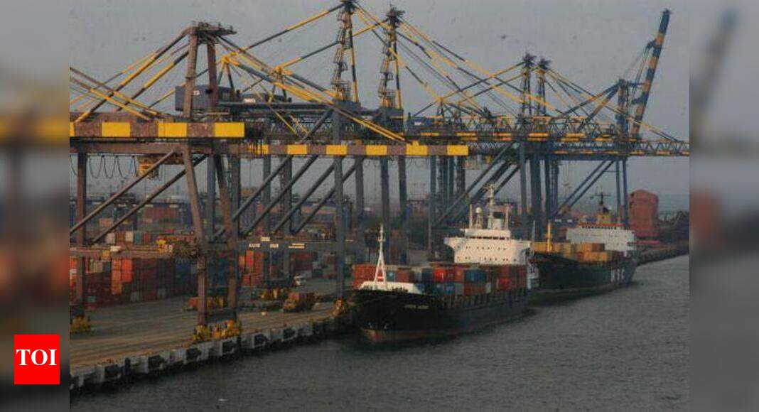 Chennai Port: With deeper port, enormous cargo vessel docks at Chennai ...