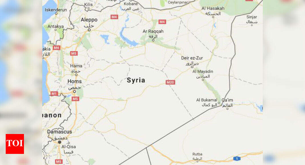 Syria: Air strikes kill 22 civilians in eastern Syria: Monitor - Times ...