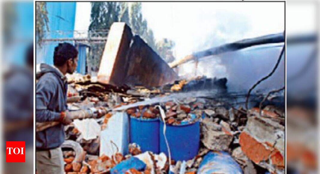 One dead, one injured in blast at pharma co. | Hyderabad News - Times ...