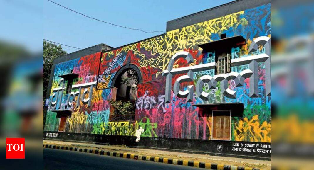 In 2016, the writing was on Delhi’s walls | Delhi News - Times of India