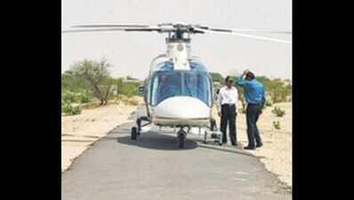 Grounded again! No takers for government's chopper contract | Jaipur ...