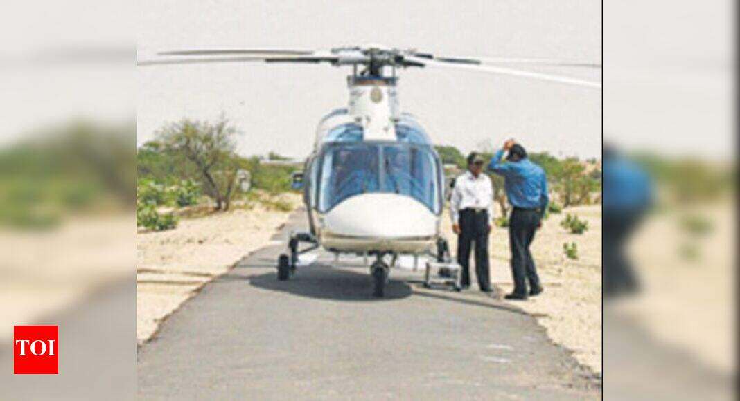 Grounded again! No takers for government's chopper contract | Jaipur ...