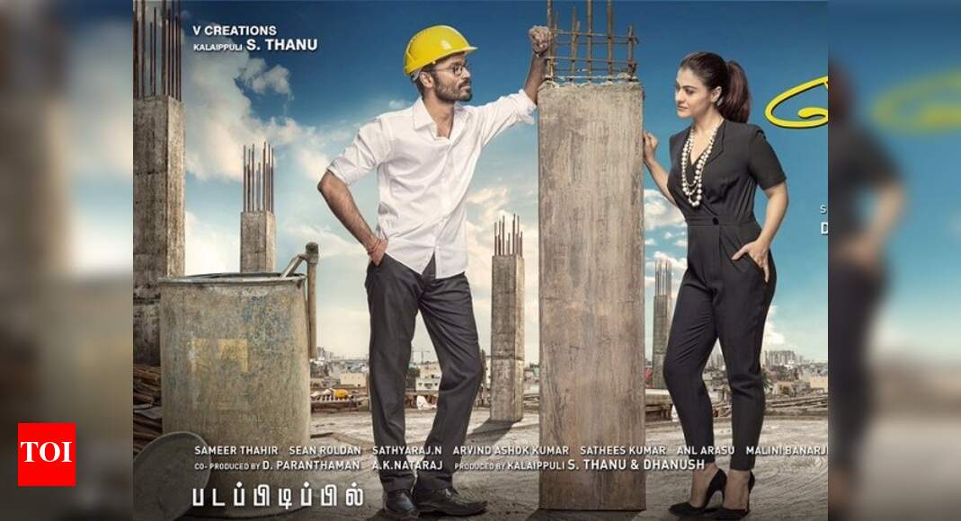 Dhanush and Kajol face off in 'VIP 2' first look | Tamil Movie News ...