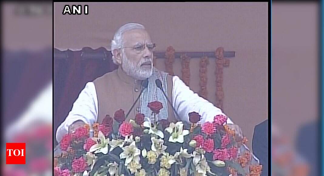 Modi Parivartan rally : 'Beta, paise and parivar': PM Narendra Modi ...