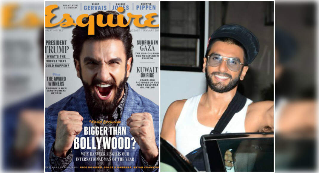 Ranveer Singh: Ranveer Singh graces the cover of Esquire magazine ...
