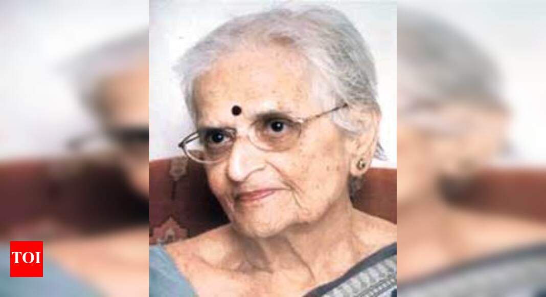Mrs. Hansa Bhupendra Desai - Times of India