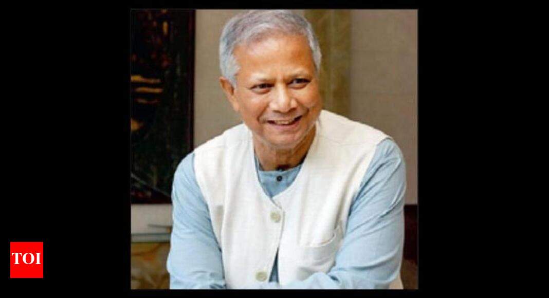 Prof Muhammad Yunus: India should set up banks for poor, says Nobel ...