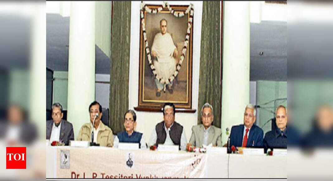 Italian indologist Luigi Pio Tessitori remembered | Kolkata News ...