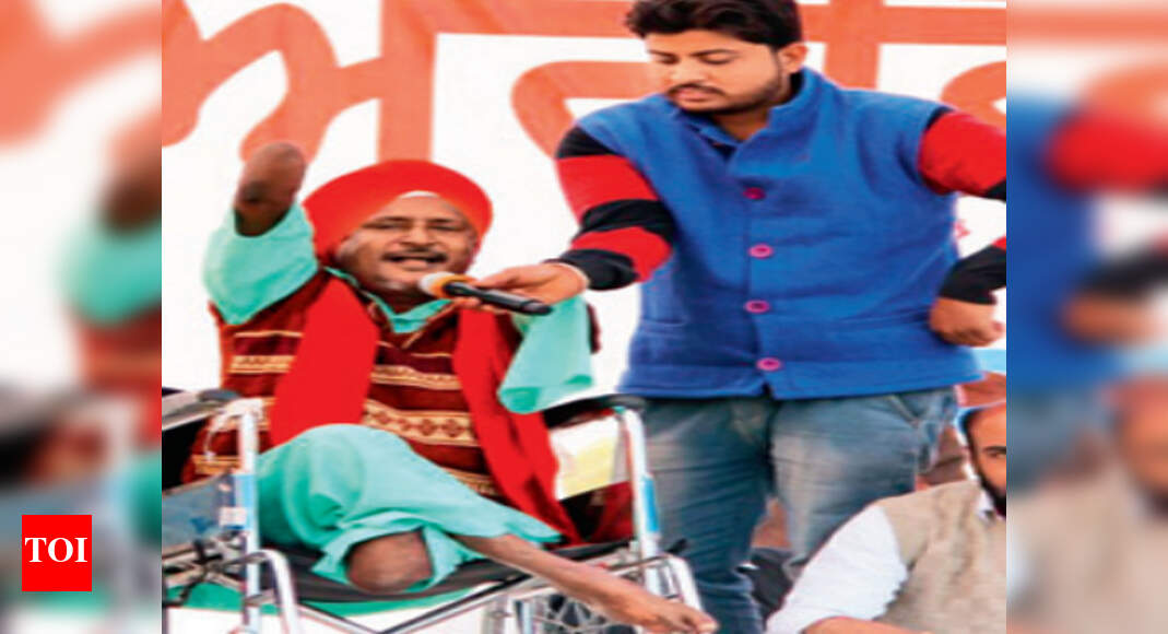 Bant Singh: Dalit icon Bant Singh to be AAP's star campaigner ...