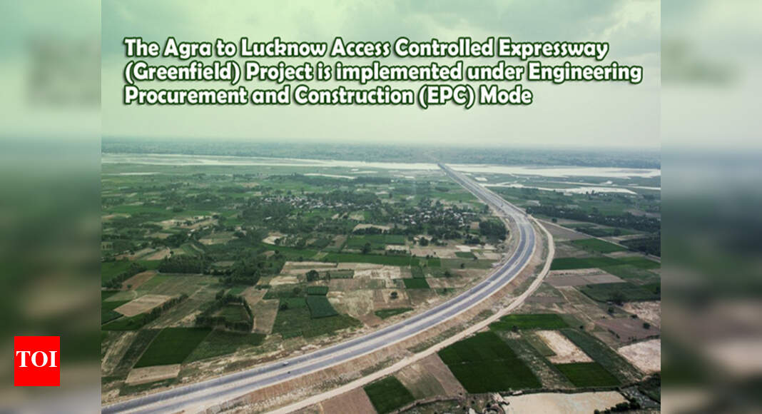 Agra Lucknow Expressway - Times of India