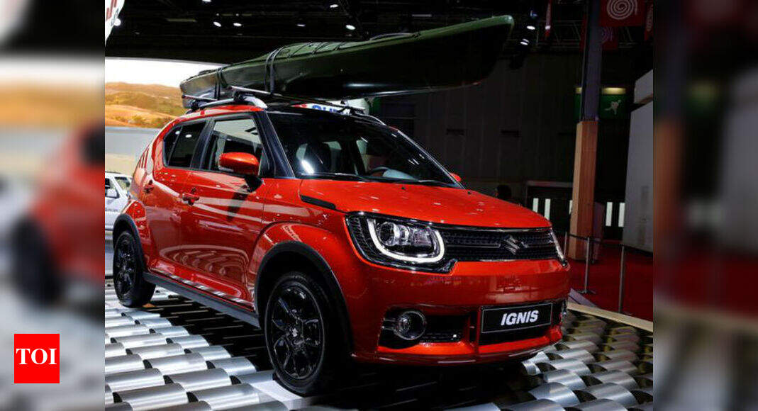 Maruti drives in compact premium Ignis - Times of India