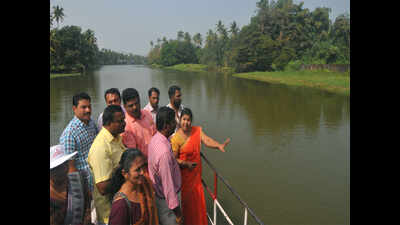 Periyar changes colour, the 9th time this month | Kochi News - Times of ...