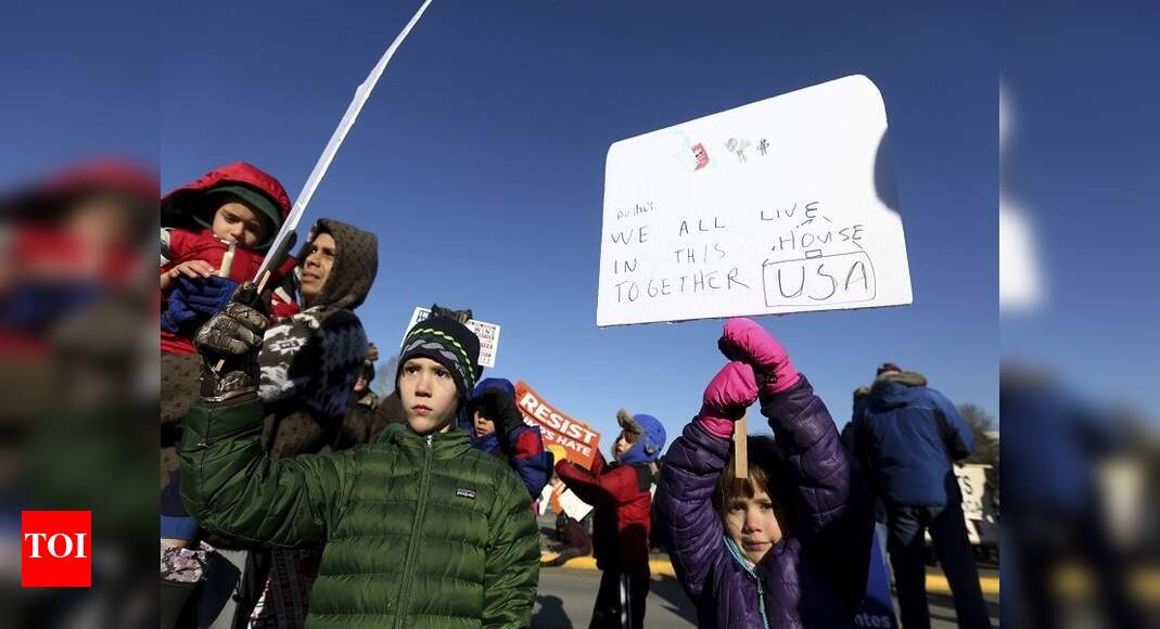 Protests across US, political boycotts ahead of President-elect Donald ...
