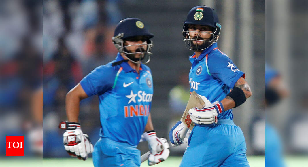Kedar Jadhav: Jadhav's knock one of the best calculative innings: Kohli | Cricket News - Times ...