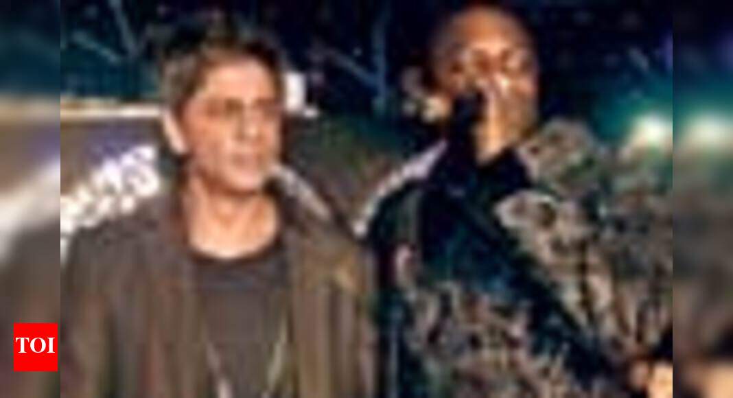 When SRK and Akon rap... | Events Movie News - Times of India
