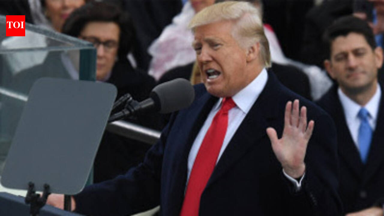 Watch: US President Donald Trump's inaugural address