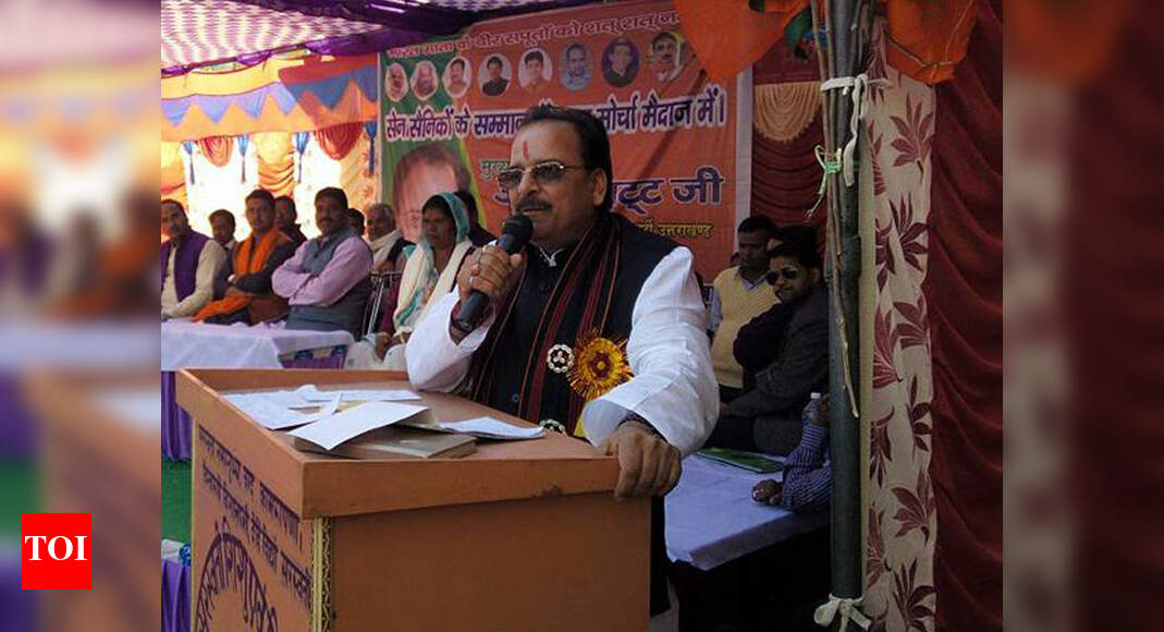Ajay Bhatt: Ajay Bhatt files nomination from Ranikhet | Dehradun News ...