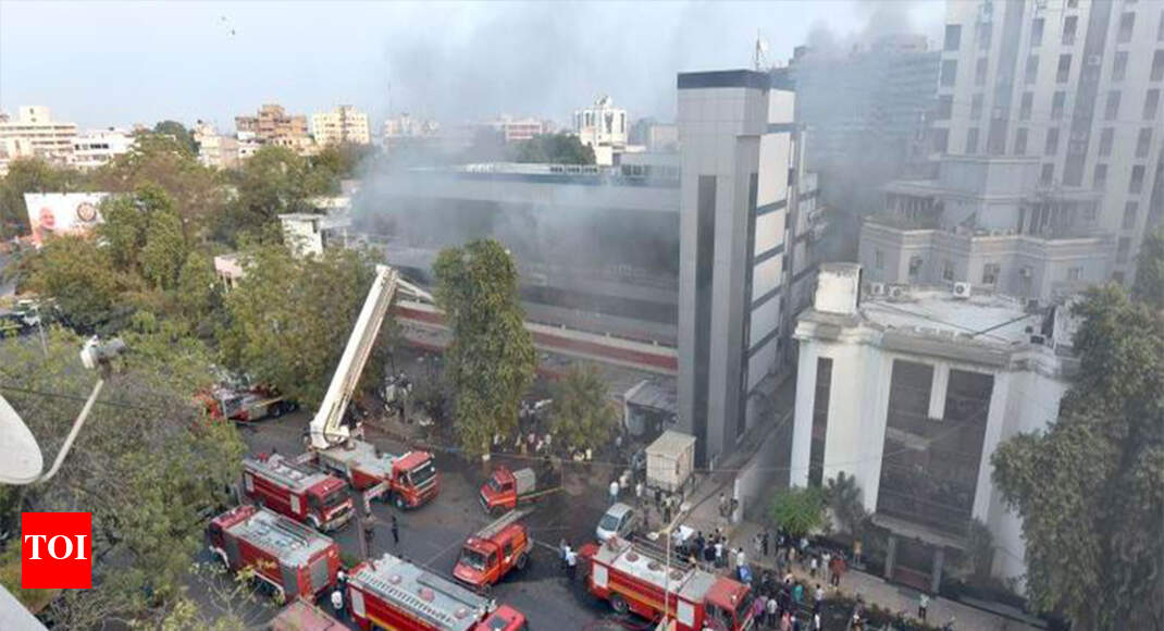 Navrangpura: Major fire in Navrangpura office | Ahmedabad News - Times ...