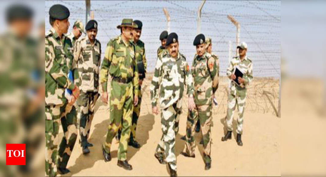 BSF IG takes stock of security in Bikaner | Jaipur News - Times of India