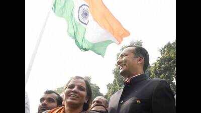 Hans Raj: Hans Raj becomes the first college to hoist the national flag ...