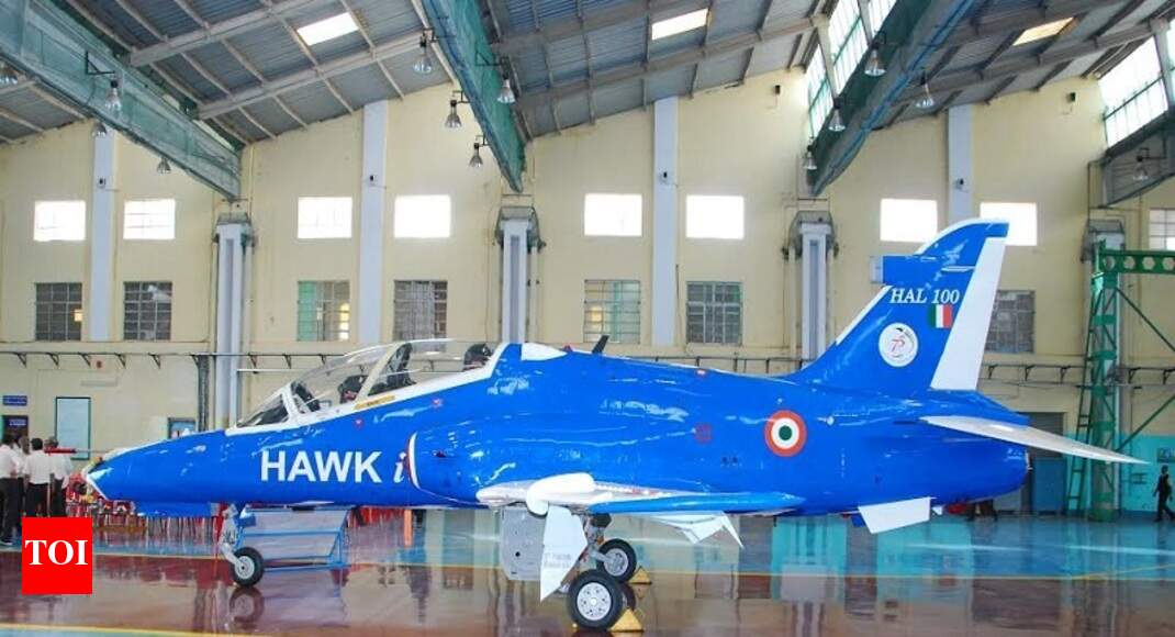 Indigenous Hawk aircraft upgrade ready | India News - Times of India