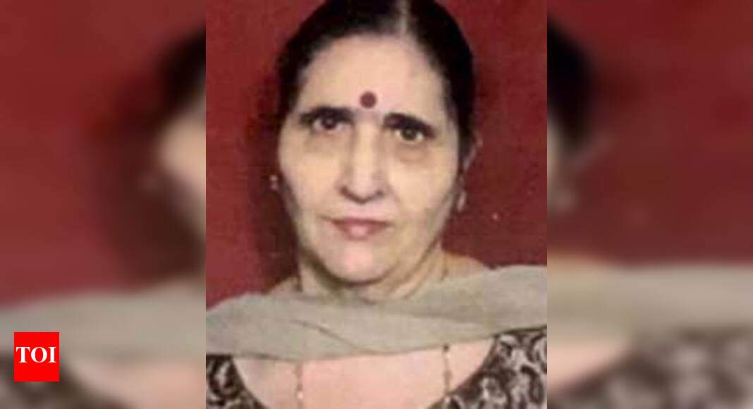 Mrs. Nirmala K. Chadha - Times of India Mrs. Nirmala K. Chadha - Times of India
