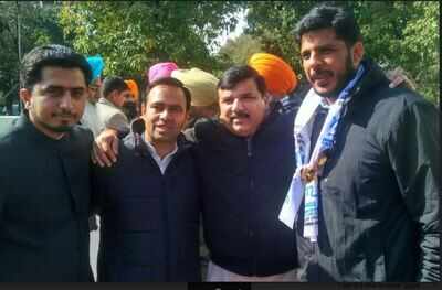 PU senator Gill joins AAP | Chandigarh News - Times of India