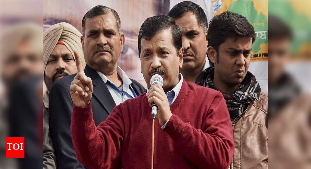 Punjab Elections: SAD, Congress in alliance looted Punjab, says Arvind ...