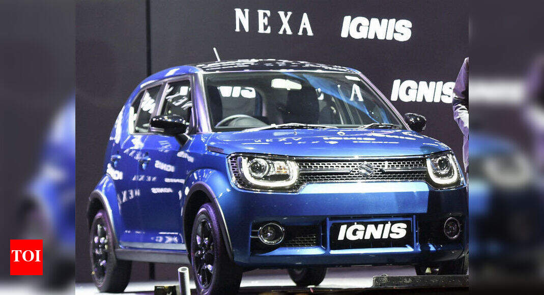 Maruti Suzuki aims to double Nexa outlets by 2020 - Times of India