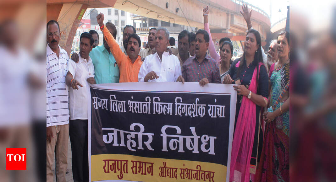 Padmavati controversy: Rajput community stage demonstrations ...