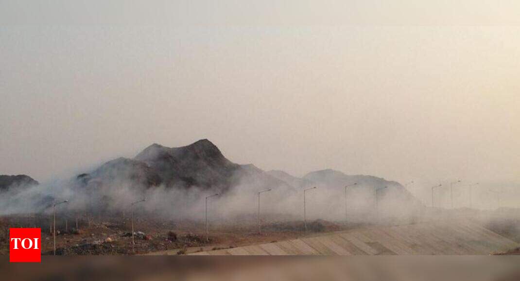 Toxic fumes from solid waste site choking Rajkot villages | Rajkot News ...