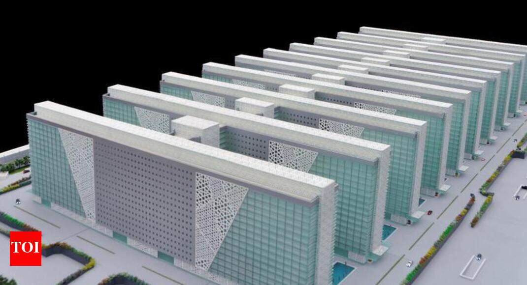 Surat Diamond Bourse: Construction of SDB begins | Surat News - Times ...