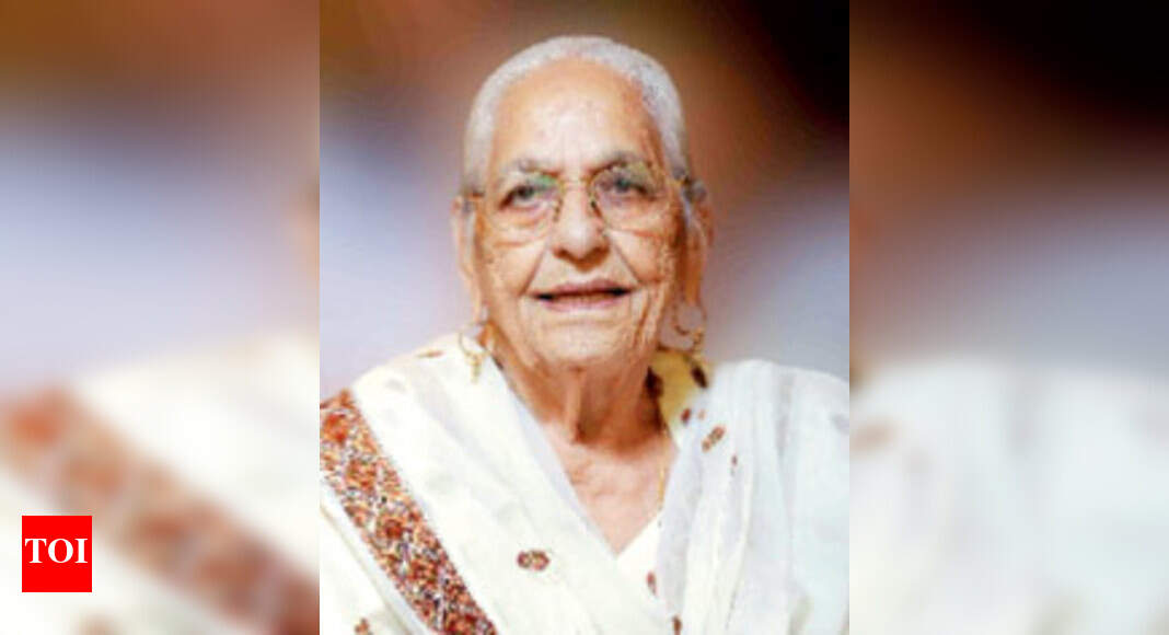 Kaushalya Devi Ahuja - Times of India