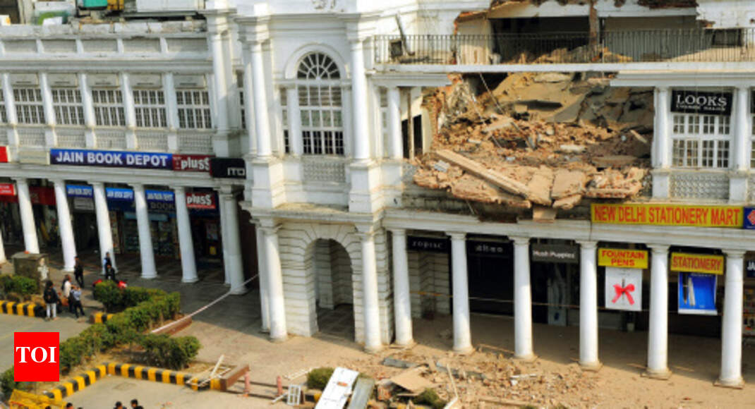 NDMC panel to check Connaught Place building | Delhi News - Times of India