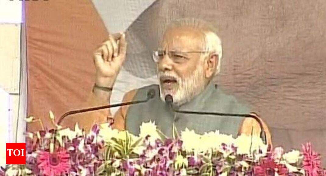 PM Modi at Meerut rally: 'SCAM' means Samajwadi, Congress, Akhilesh ...