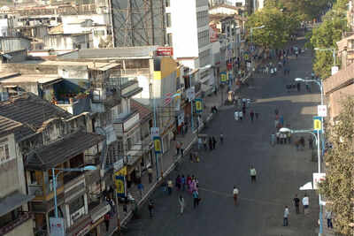 Walking Plaza: PCB to bring back walking plaza on MG Road | Pune News ...