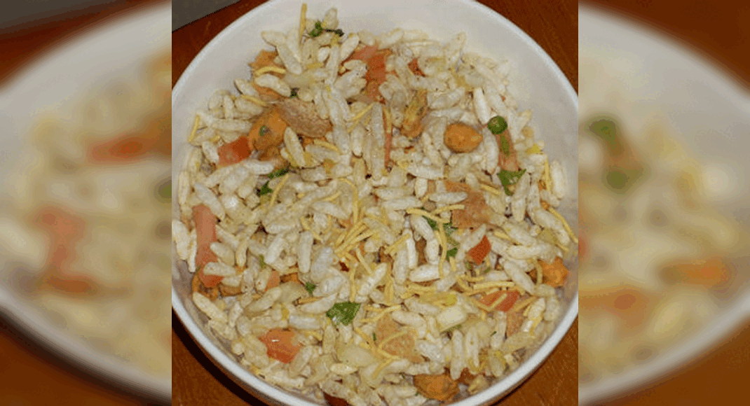 Puffed Rice Chaat Recipe: How to Make Puffed Rice Chaat Recipe ...