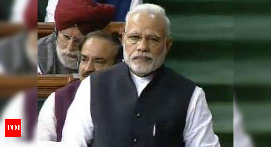PM Modi In Lok Sabha: 'Finally earthquake occurred', PM Narendra Modi ...